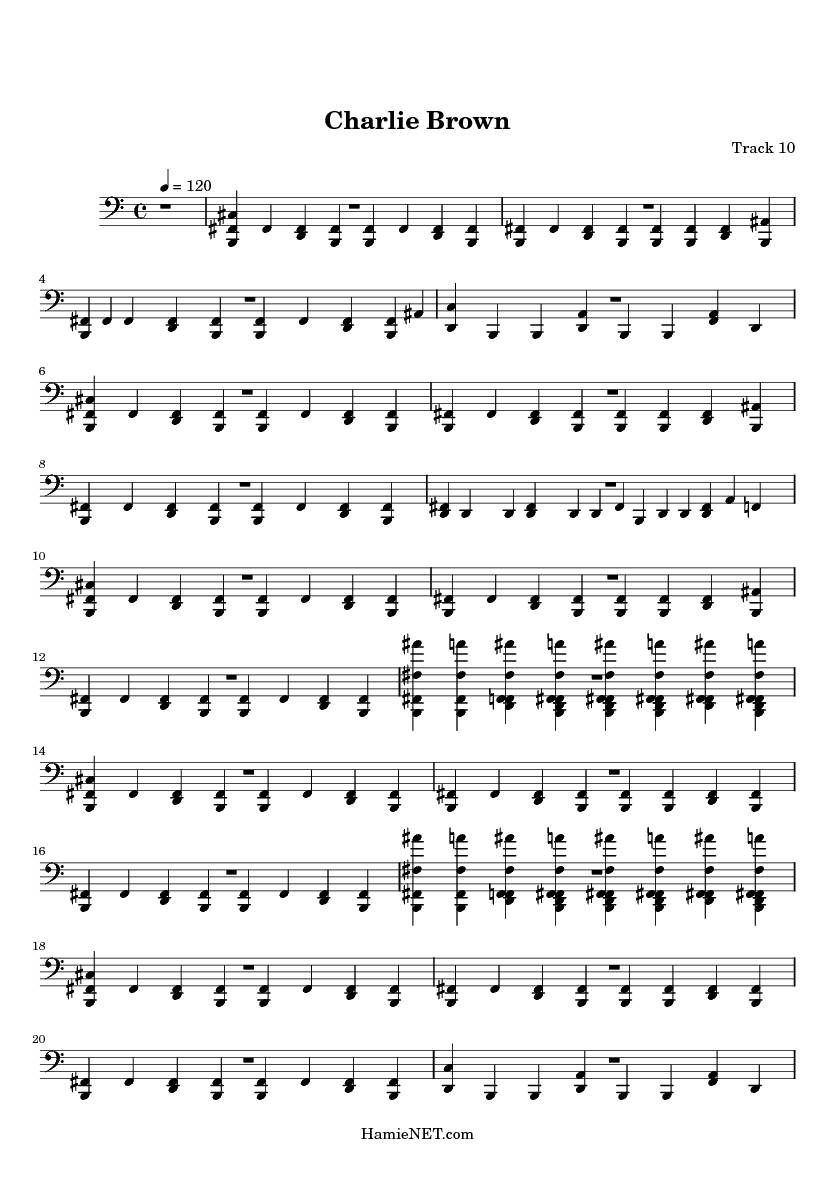 Charlie Brown Sheet Music - Charlie Brown Score • HamieNET.com