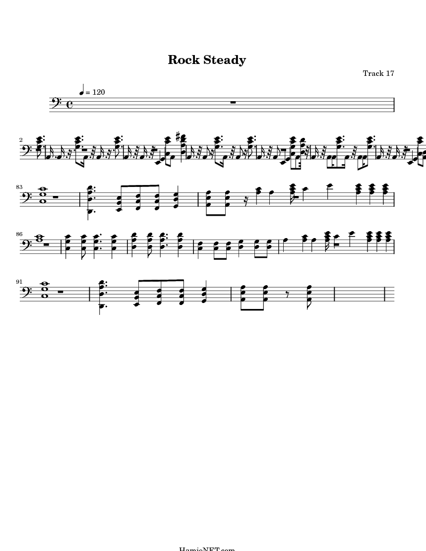 Rock Steady Sheet Music - Rock Steady Score • HamieNET.com